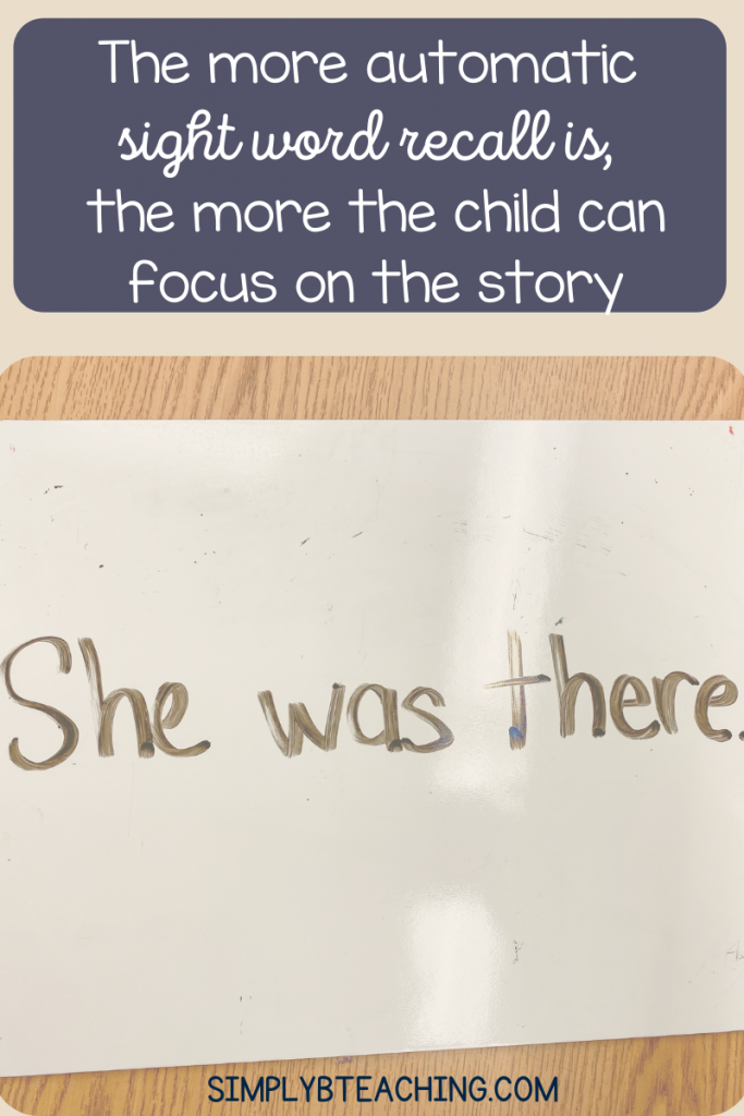 How to Effectively Teach Sight Words (& Make It Fun!) - Simply B Teaching