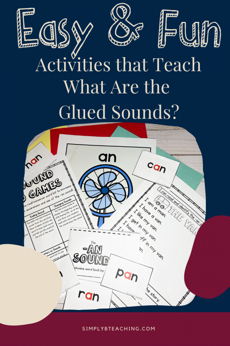 Easy and Fun Activities that Teach What Are The Glued Sounds - Simply B ...