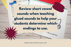 Easy and Fun Activities that Teach What Are The Glued Sounds - Simply B ...