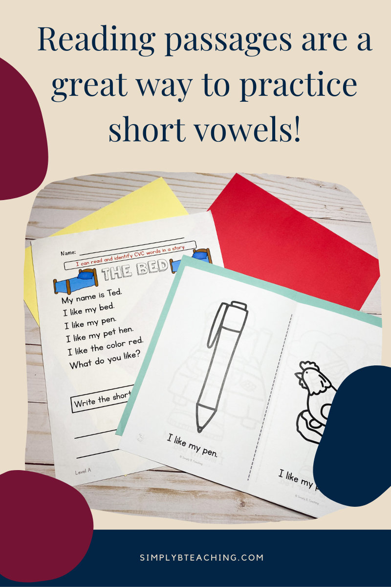 Quickly Learn What Are Short Vowels - Simply B Teaching