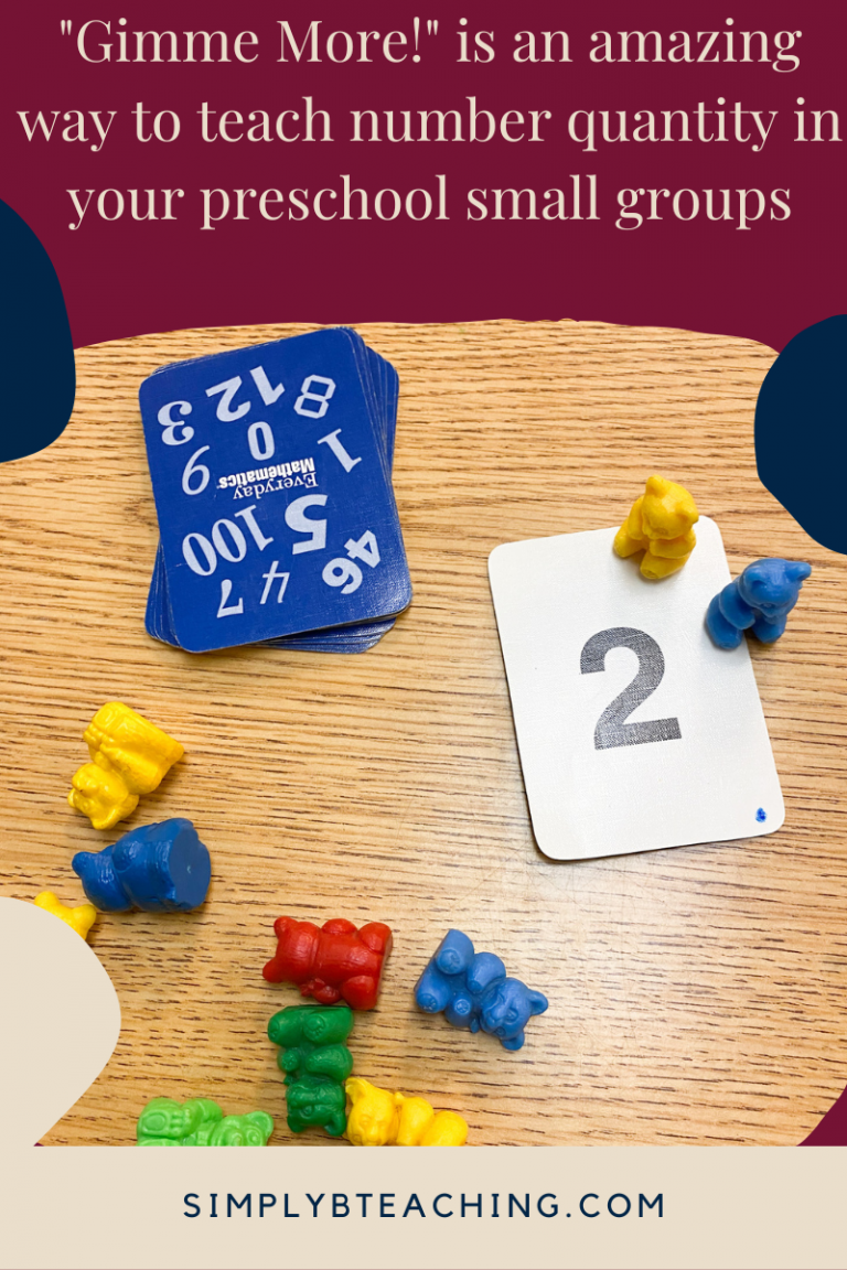5 Refreshingly Easy Small Group Preschool Activities - Simply B Teaching