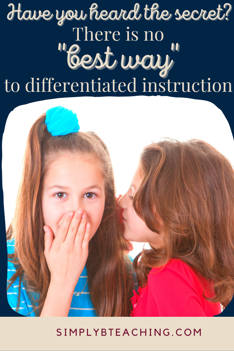 7 Out-of-the-Box and Easy Ways to Differentiate Instruction - Simply B ...